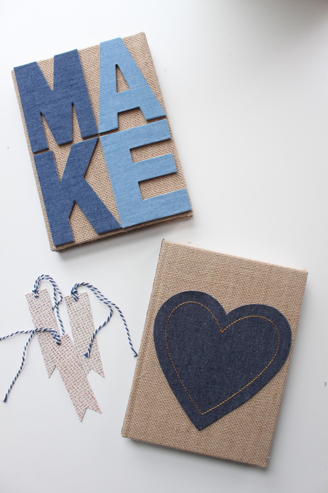 EAT+SLEEP+MAKE: DIY Denim Journals