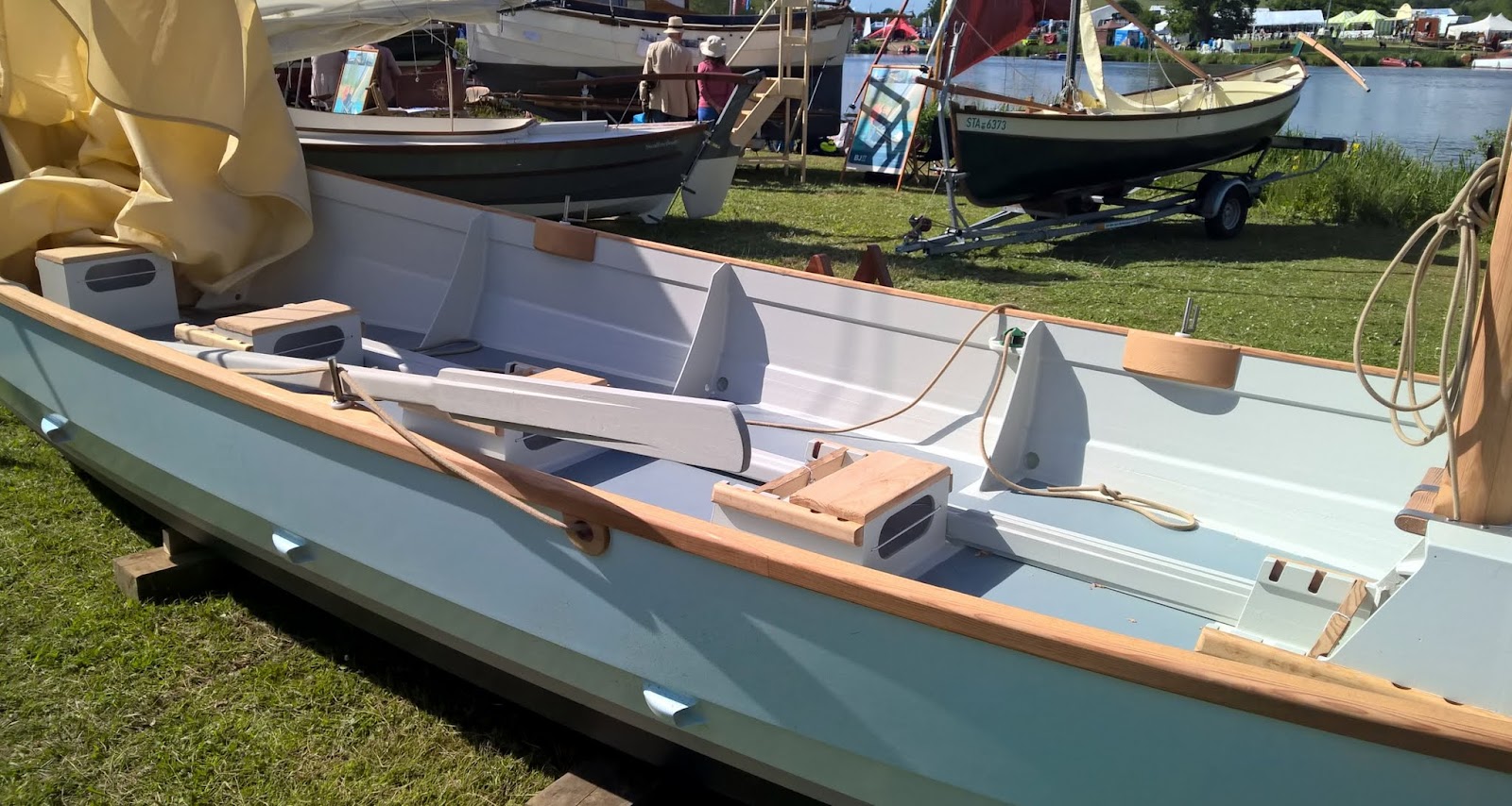 ROWING FOR PLEASURE: Atlantic Beach Boat at Beale Park