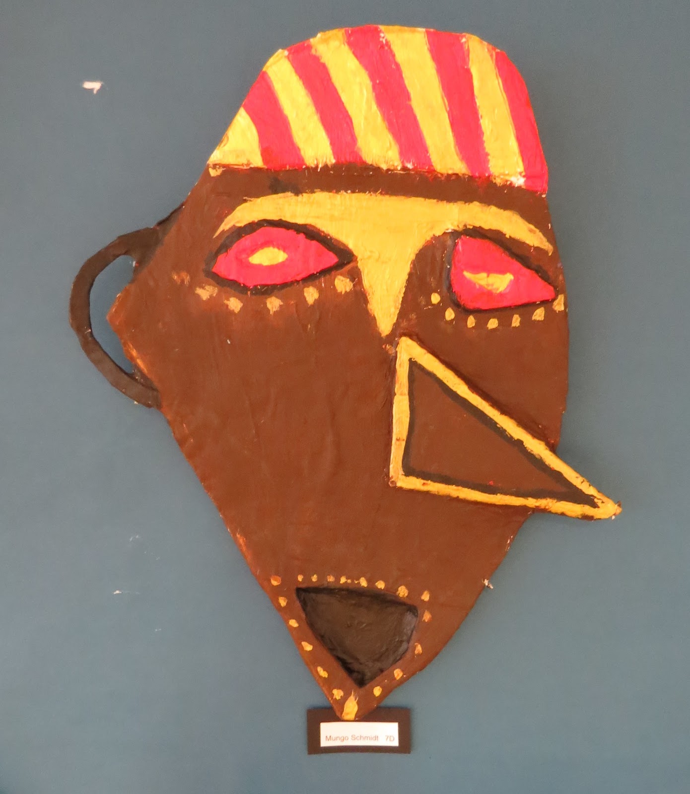 Beaudesert Art: Year 7 African/Cubist Masks