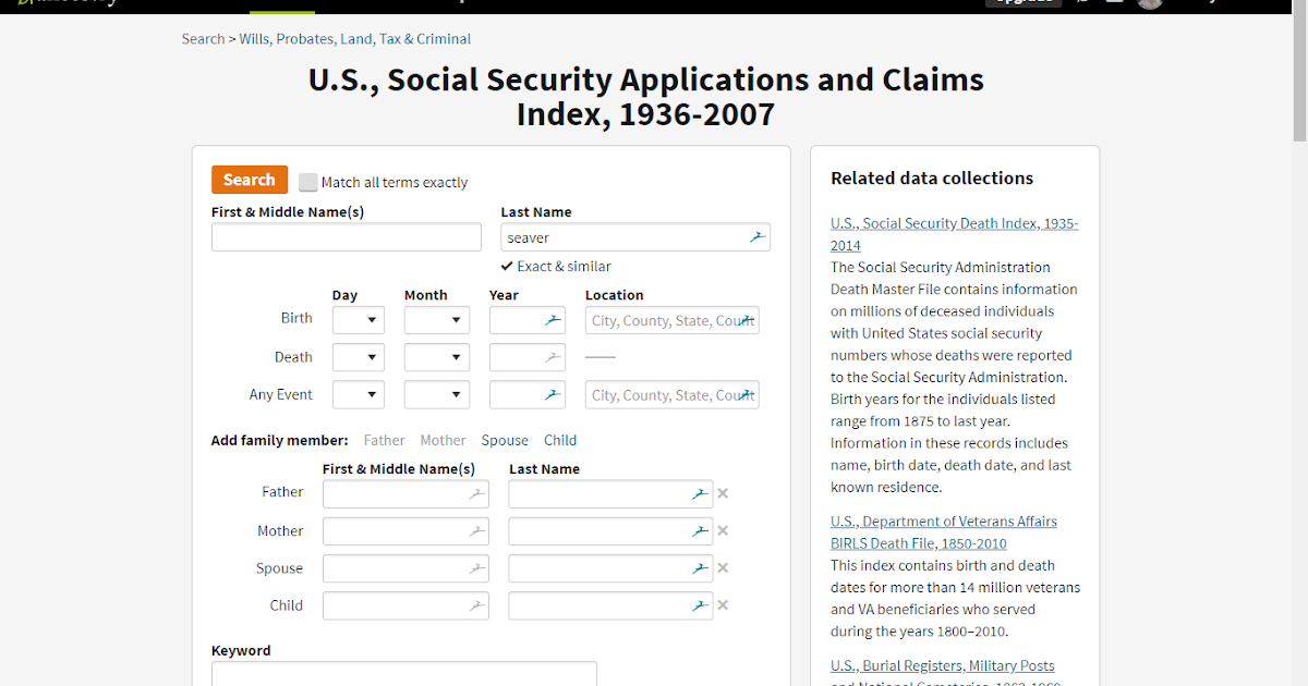 Genea-Musings: Tuesday's Tip - Use the Ancestry.com Collection for U.S ...
