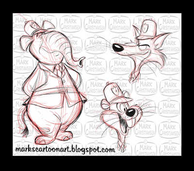 Mark Christiansen's Art and Cartoon Blog