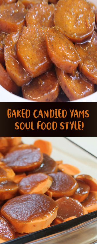 Baked Candied Yams Soul Food Style Healthy Recipes Clean Eating