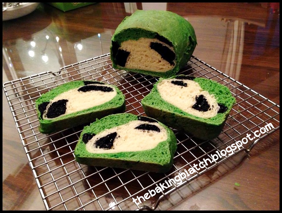 The Baking Biatch || by Cynthia Lim: Panda Loaf Tutorial