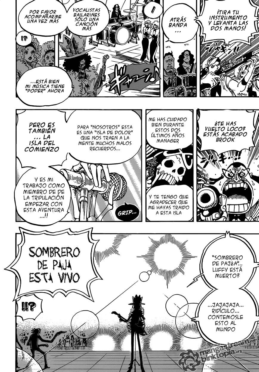 One Piece Manga Capitulo 600. La isla del comienzo ~ ParaisoGrandLine