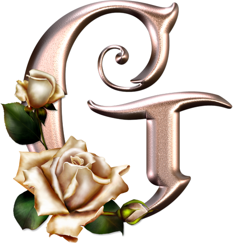 Sussurro de Amor: Alfabeto Png Rosas