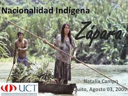 Nacionalidades del Ecuador : Zapara