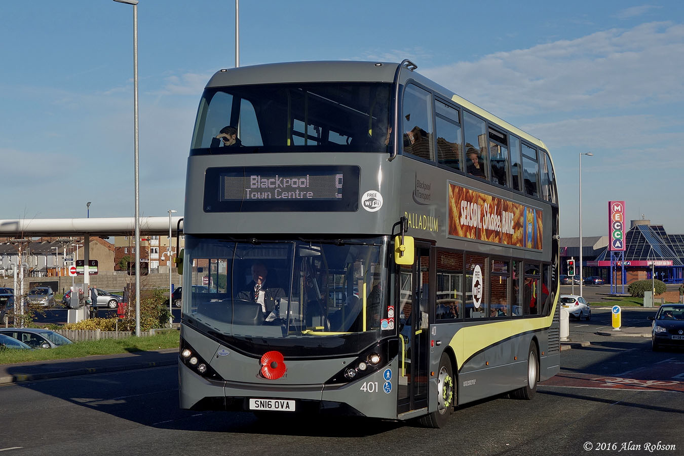 Blackpool Tram Blog: First BTS Enviro 400 buses withdrawn