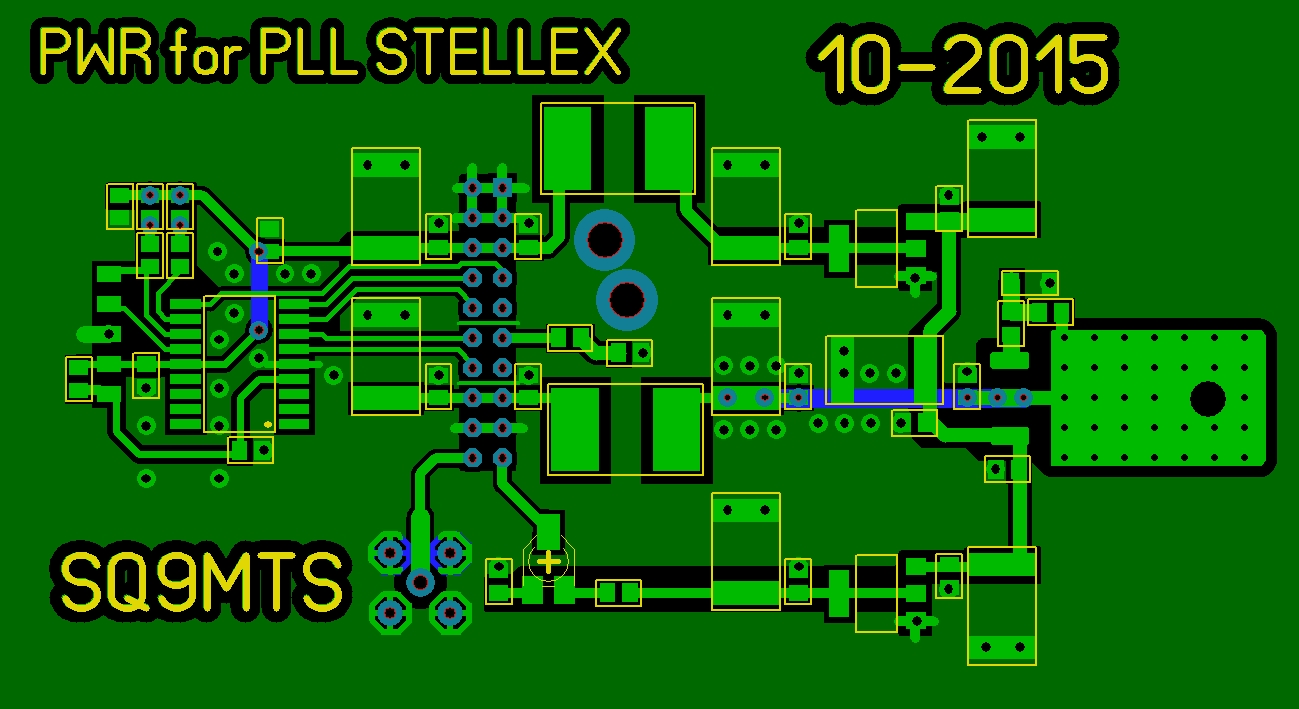 SQ9MTS: Synteza PLL do generatora YIG STELLEX serii 6755-7xx