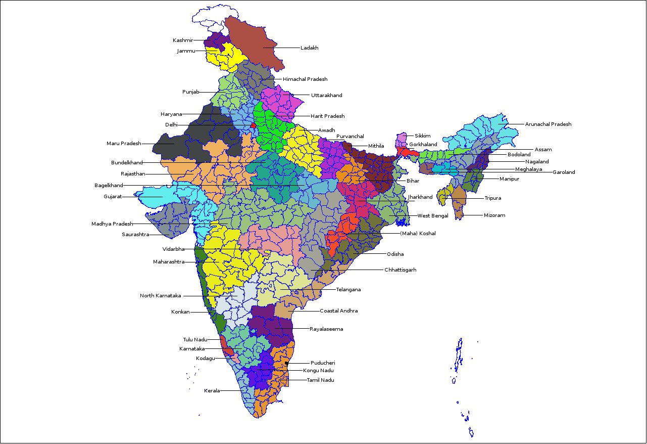 Proposed States And Union Territories Of India Wikipedia, 50% OFF