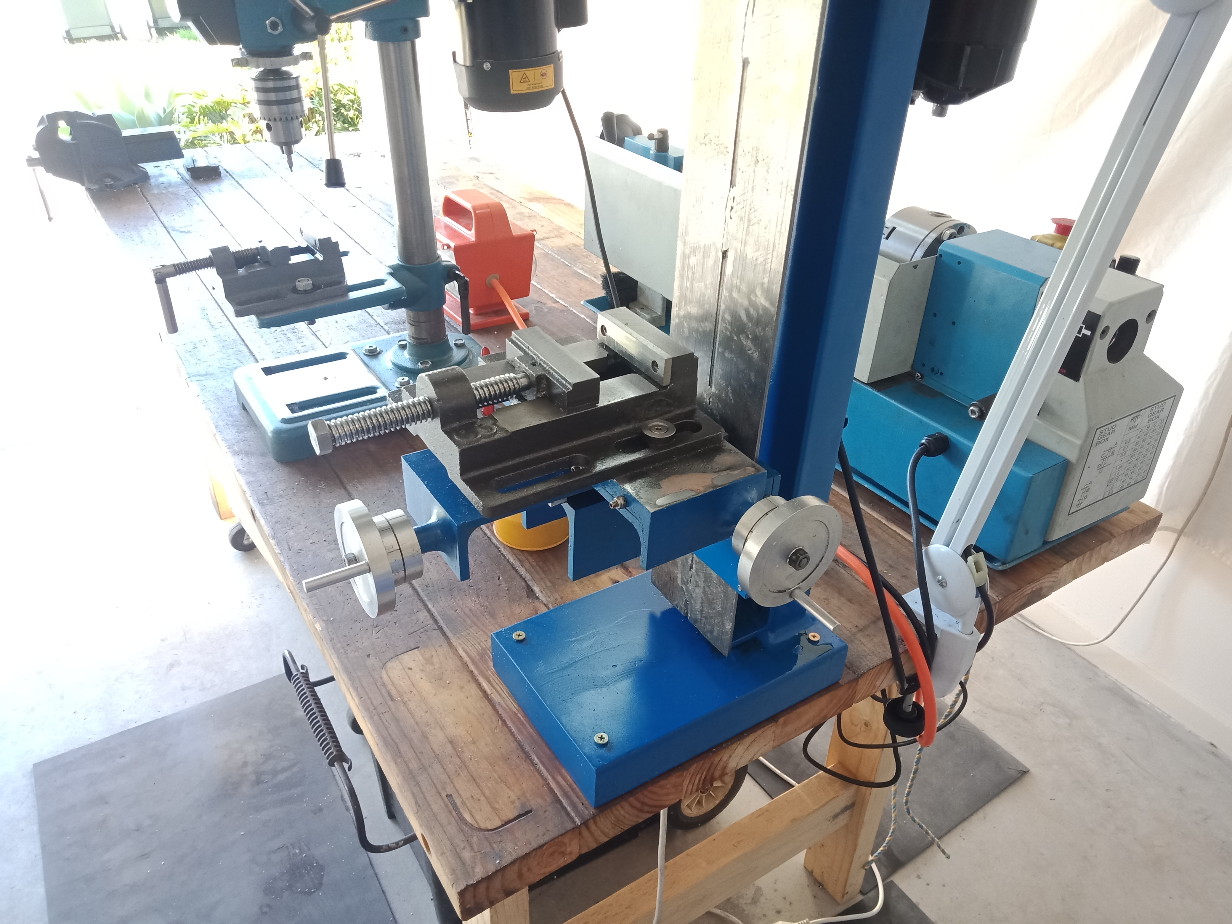 Levy Sound Design: Homemade Milling Machine