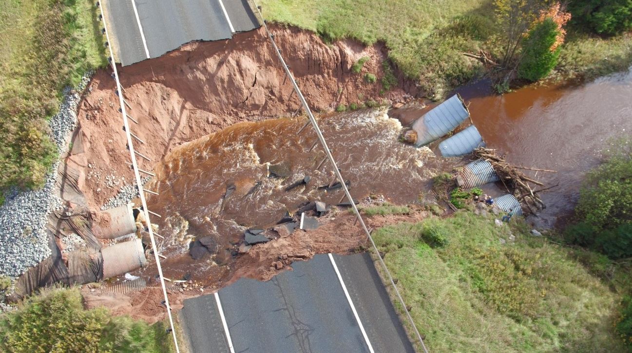 MEC&F Expert Engineers : Flash flooding along Chocolay River causes ...