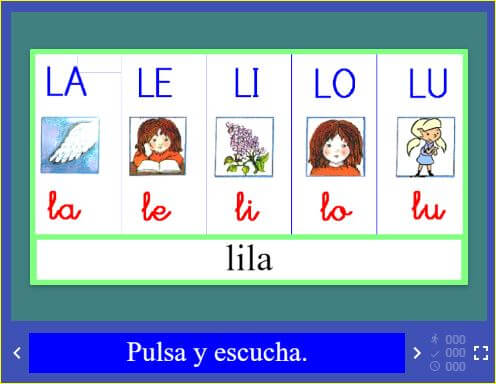 Jugando y aprendiendo juntos: Aprendo a leer y a escribir. La L