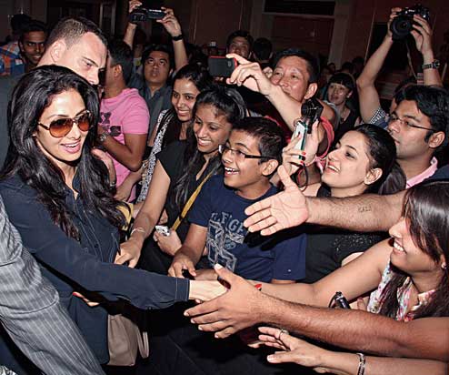 Sridevi: Fan Encounter: When fans met 'the' Sridevi