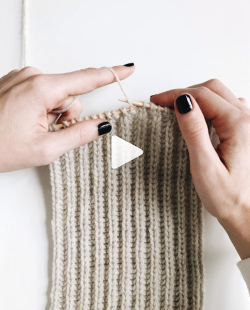 Amazing Knitting: Knit Brioche Stitch - Tutorial