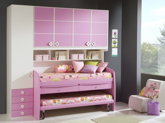 Best Girls room designs | Best Kids Furniture, Loft beds, Bunk beds and ...