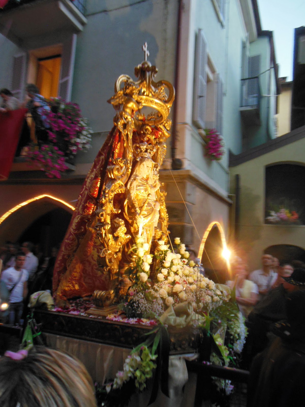 Cuneo e dintorni: Processione Madonna del Carmine, Chiesa di San Sebastiano