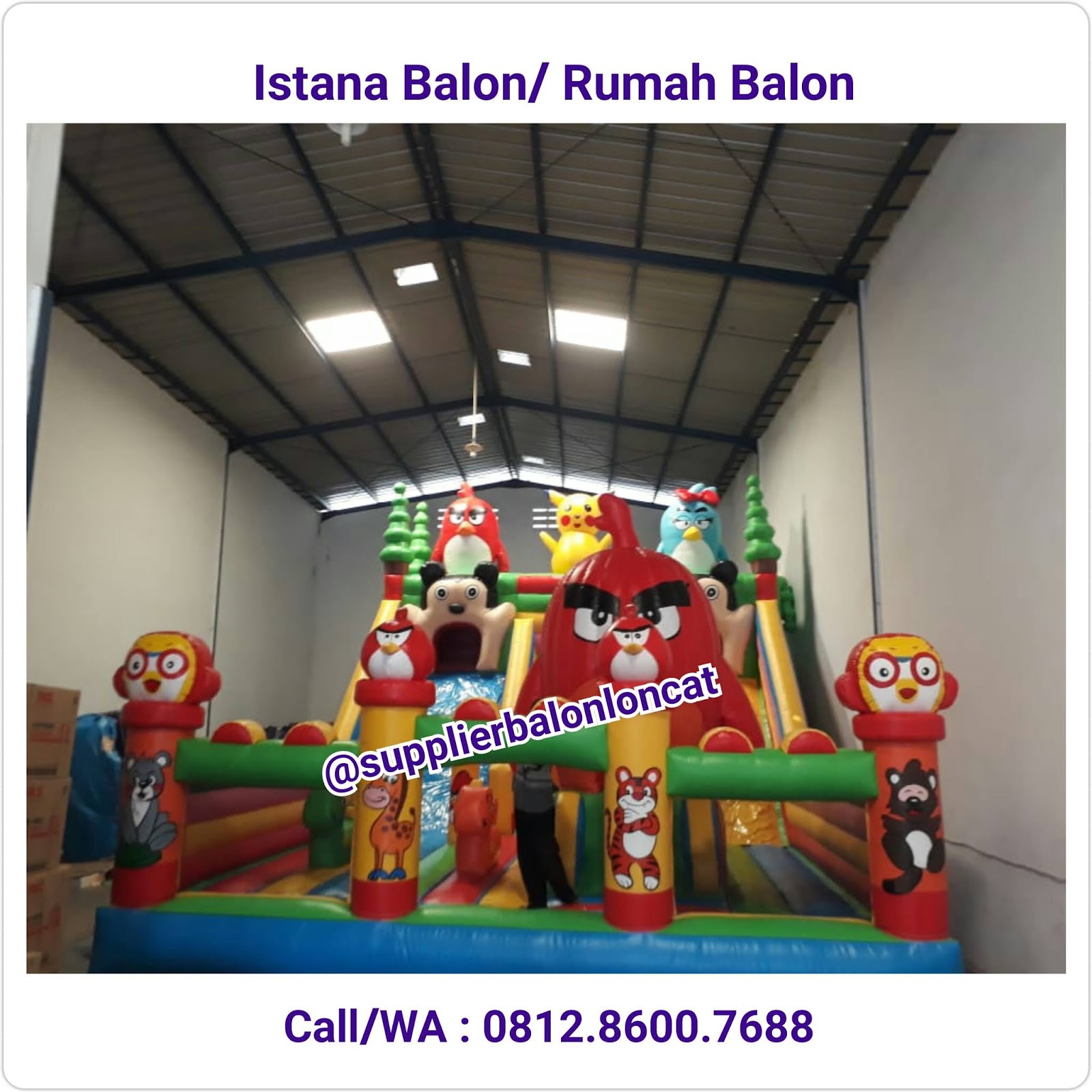Supplier Istana Balon Loncat, Water Ball, Bola Air, Handboat, dan Water ...