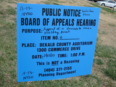 Decatur Metro » What’s with the Building Permit Appeal Signs at ...