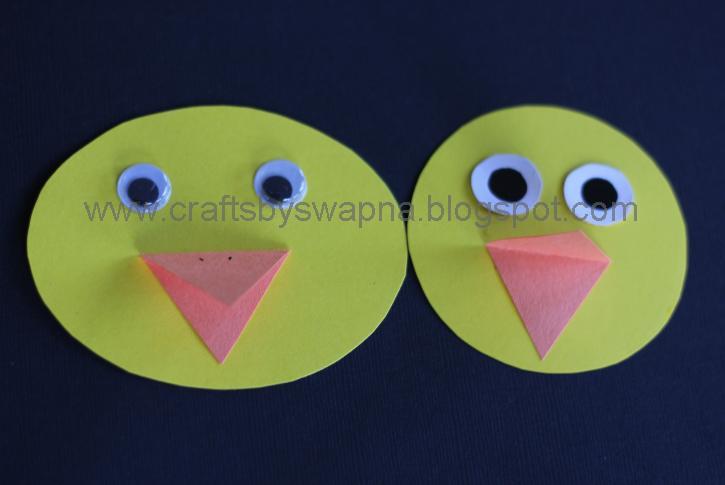 My Craft Ideas: Mini paper duck