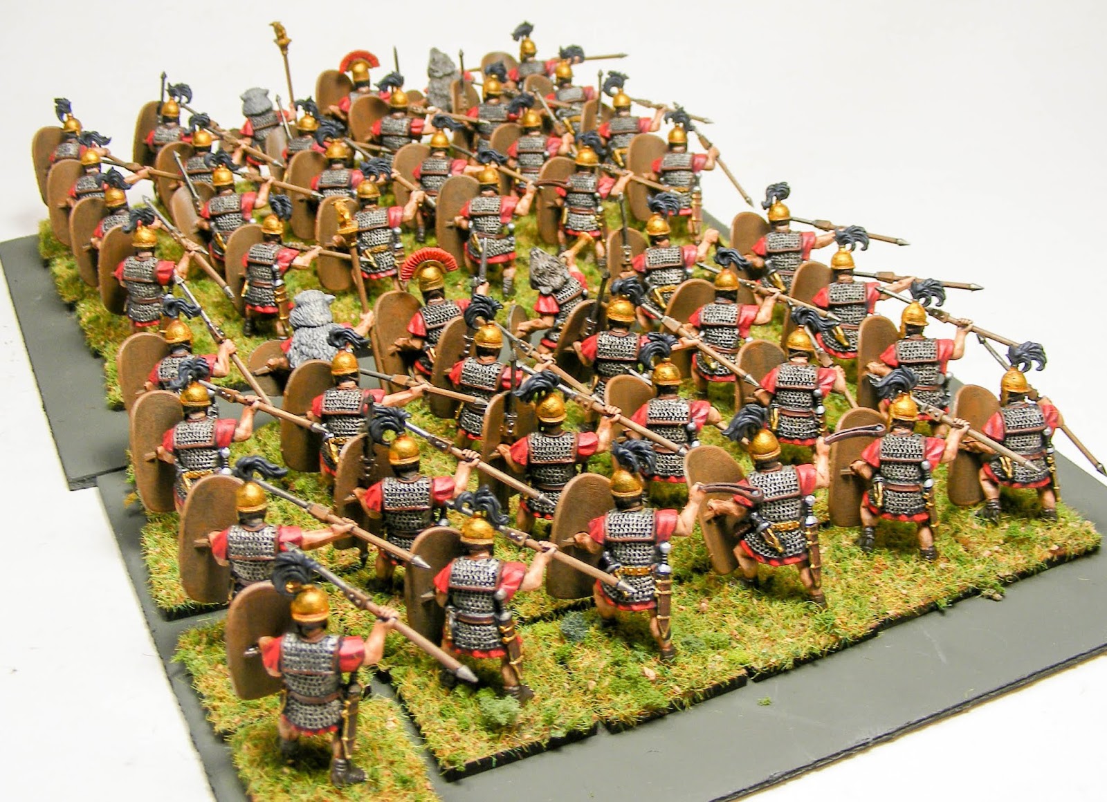 Evil Bob's Miniature Painting: 28mm Caesarian Roman Army