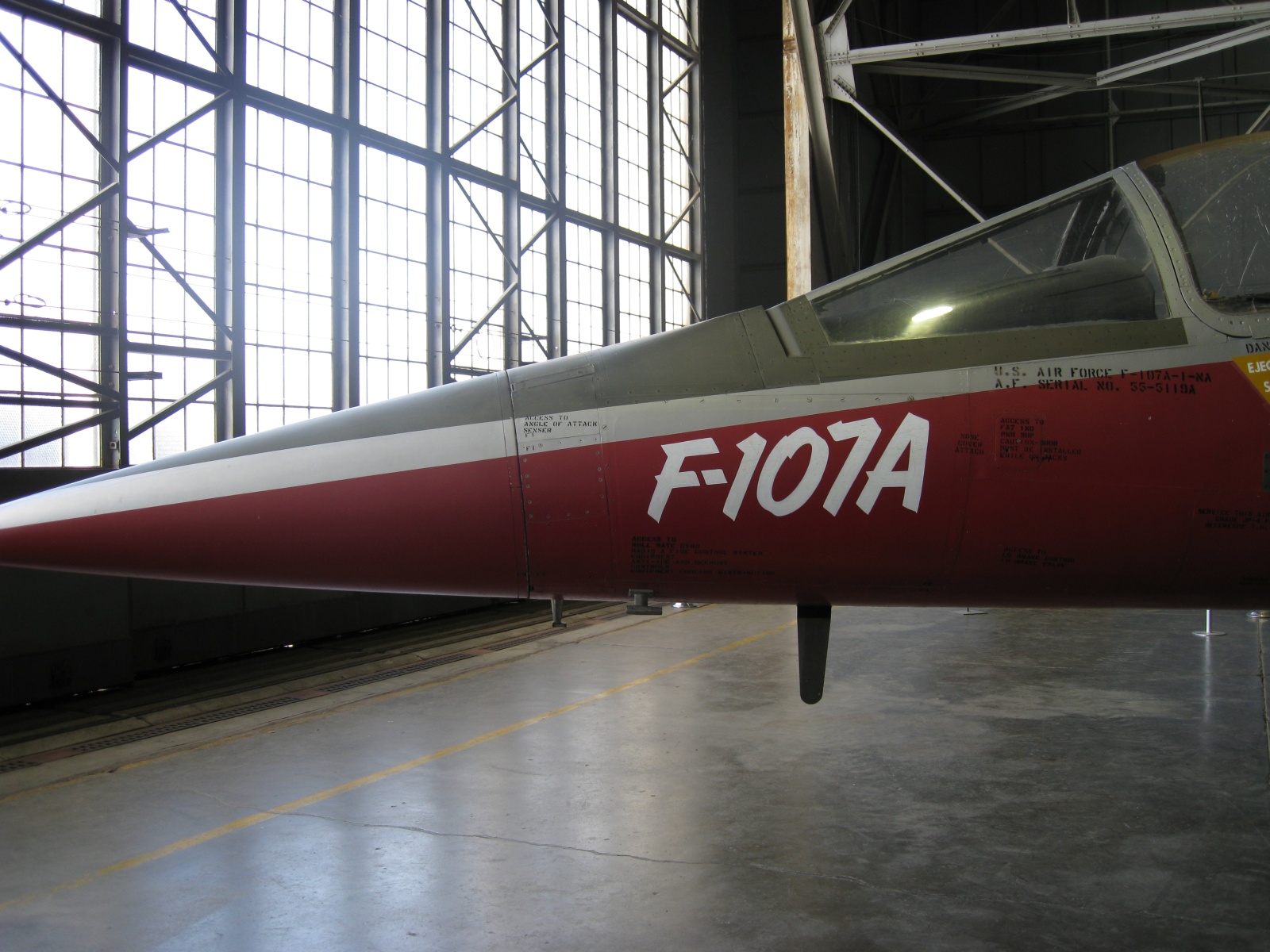 vanveken's blog: North American YF-107A Ultra Sabre Walk Around