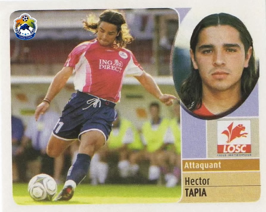 Futbolistas Chilenos en Álbumes Extranjeros: Hector Tapia