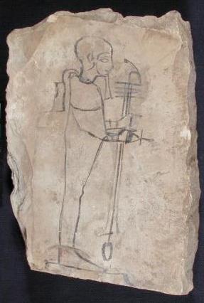 A · K · ....: Ostraca egipcios