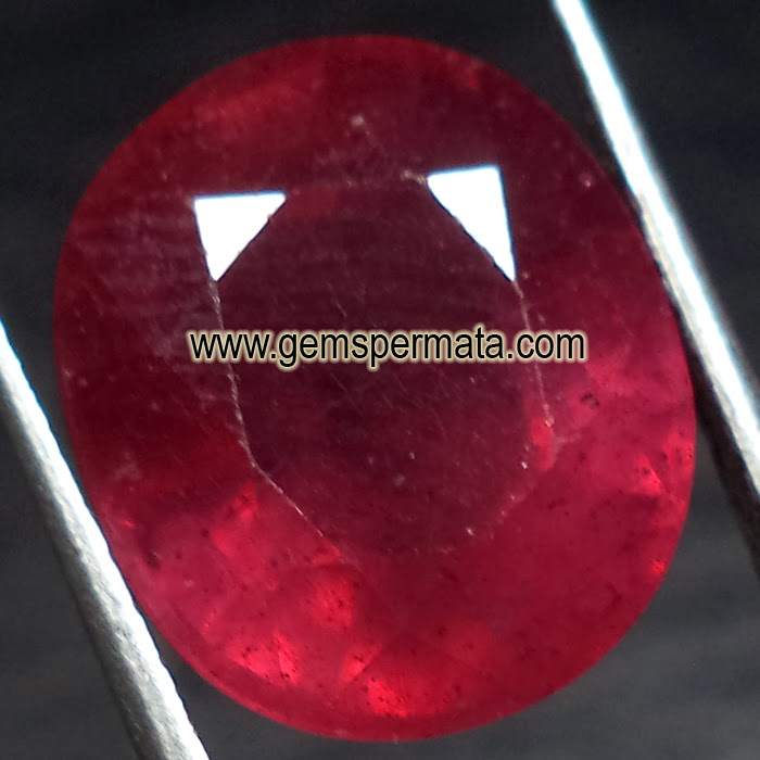 Batu Permata Ruby Madagascar Kode 812 - Batu Akik Asli | Toko Batu ...
