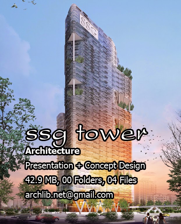 Thư viện Đồ họa Kiến trúc - ArchLib: Dự án SSG Tower - Hồ sơ thiết kế ...