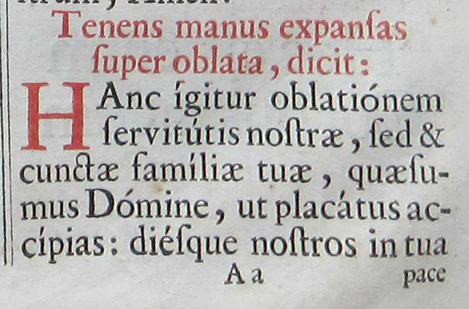 RORATE CÆLI: “The Roman Canon: Pillar and Ground of the Roman Rite ...