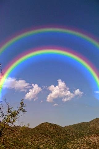 Double Rainbows ~ Stunning nature