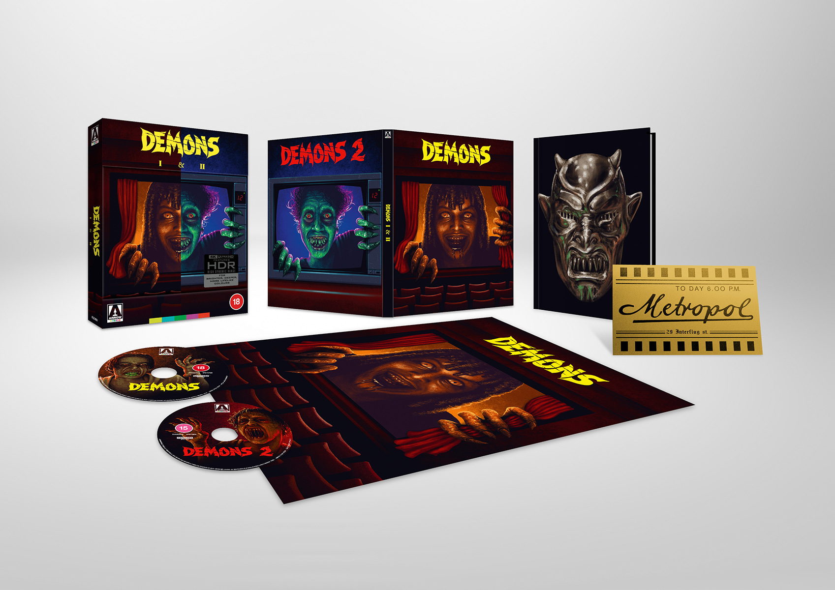 Howeswho: Review: Demons (1985) and Demons II (1986)