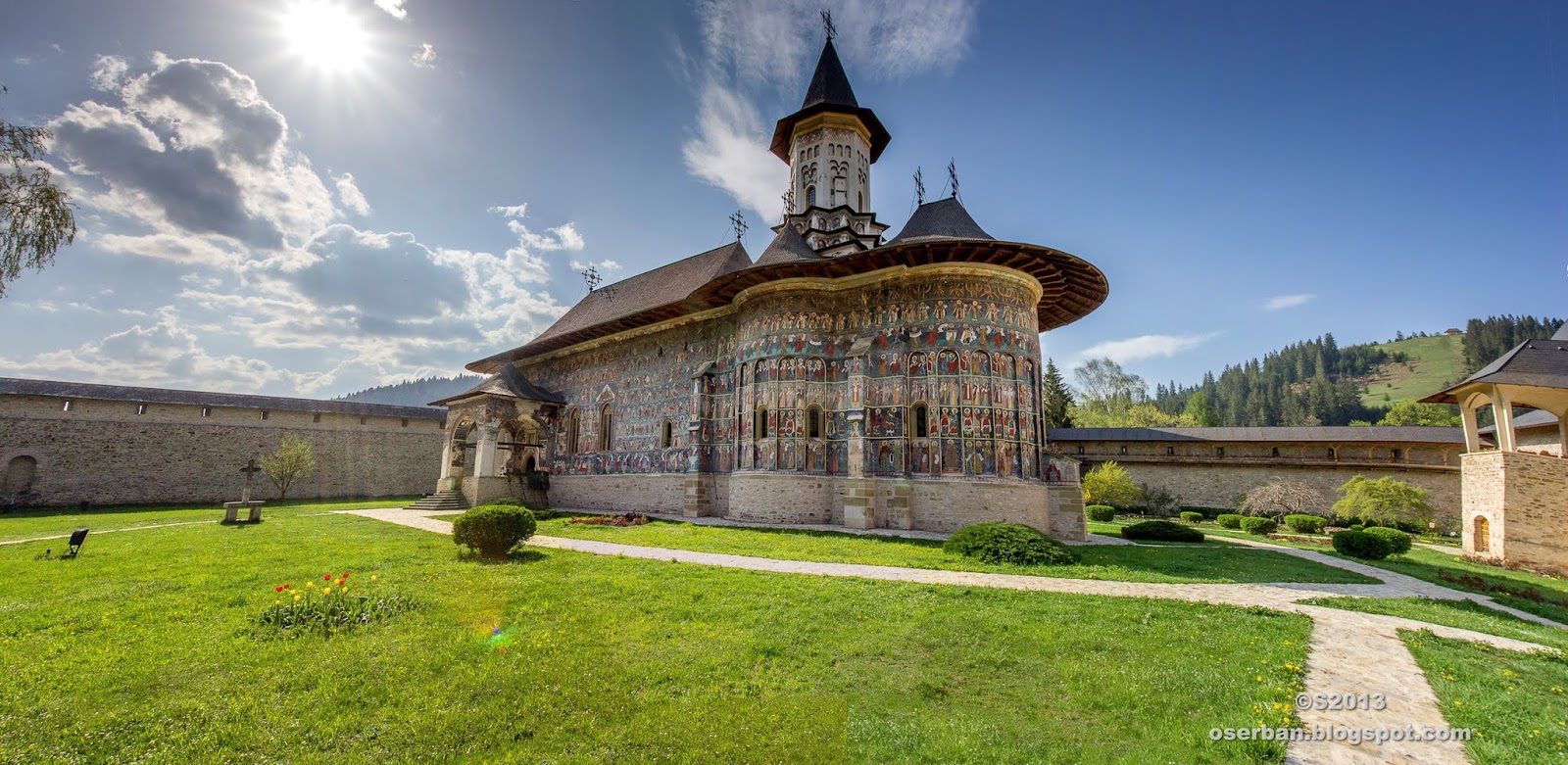 Octavian Serban: Sucevita Monastery...