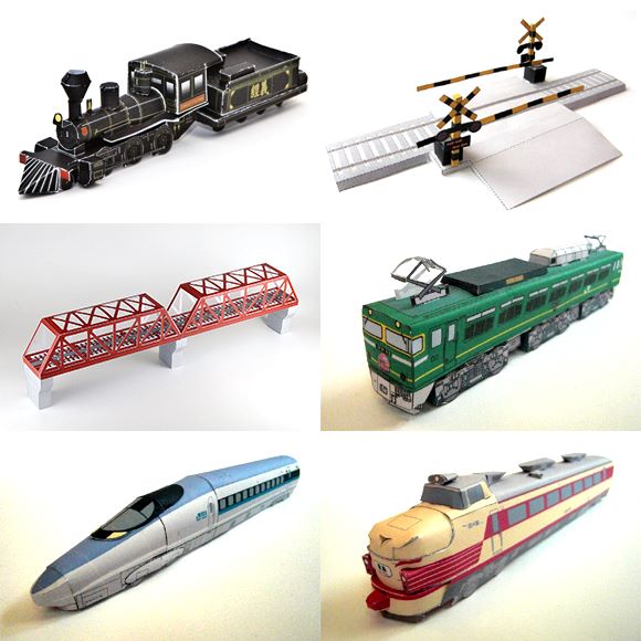 Japanese Railway Paper Models | Tektonten Papercraft | Bloglovin’