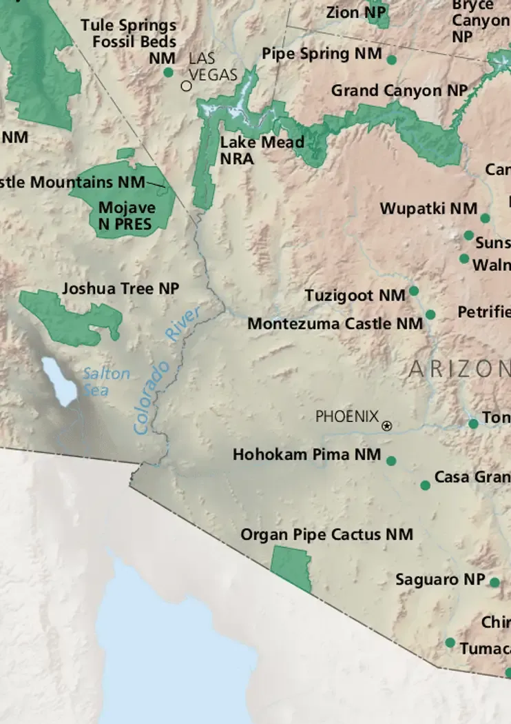 Top 10 Best National Parks in Arizona (with Map & Photos)