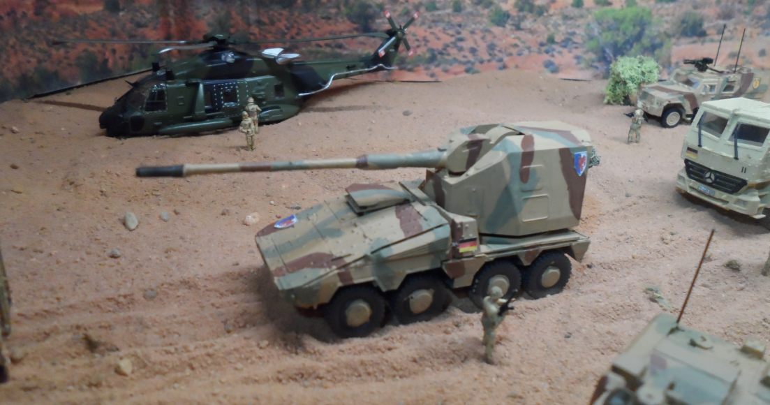 Medevac - Evasan 1/87: Le GTK BOXER RCH 155 au 1/87