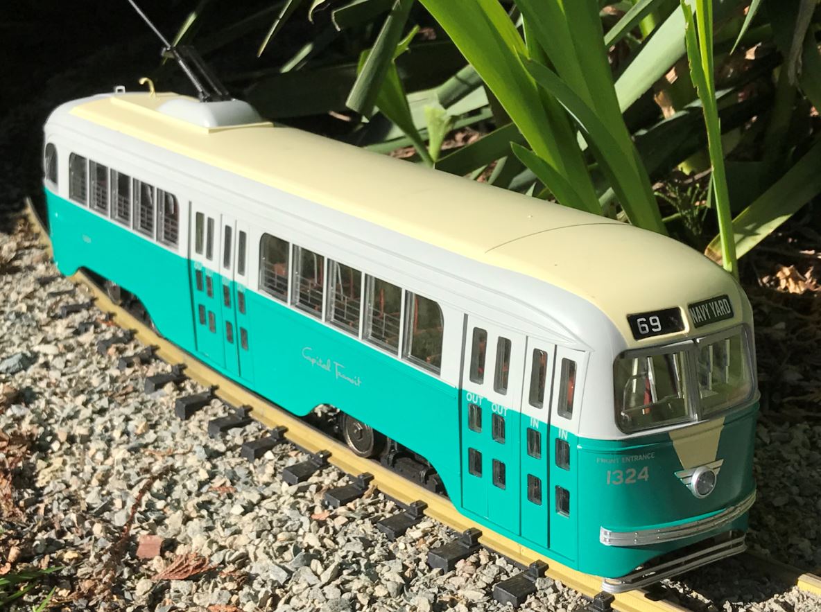 Palouse, Elberton and Ainsworth Railroad: Aristo-Craft PCC Streetcar ...