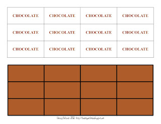3-6 Free Resources: Hershey's Fraction Book: Chocolate Pieces