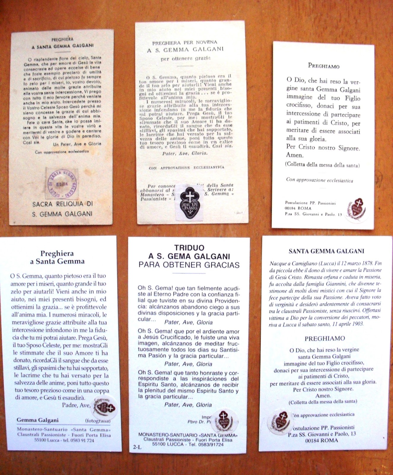 St Gemma Galgani: How the St Gemma Galgani relic lockets are made