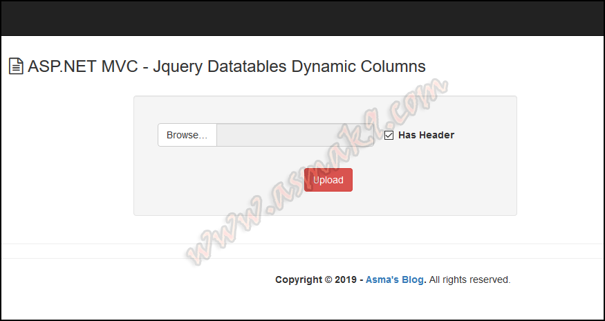 Aspnet Jquery Datatables Plugin With Dynamic Numbers Of Columns Asmas Blog