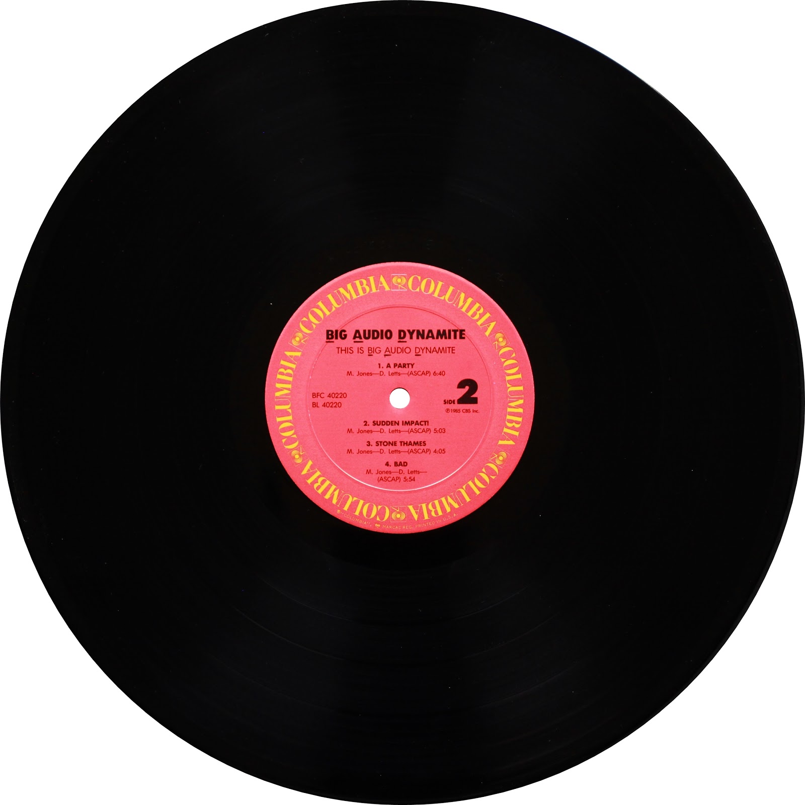 1985 This Is Big Audio Dynamite - Big Audio Dynamite - Rockronología