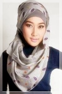 Model jilbab modern kreasi untuk pesta