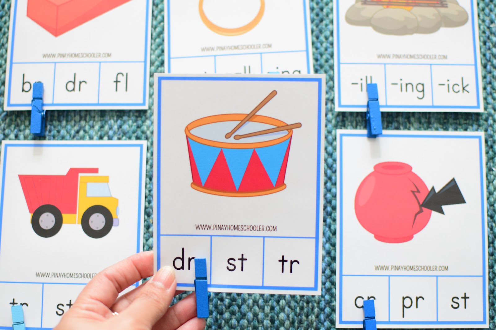 Montessori Inspired Blue Series - Learning about Consonant Blends | The ...