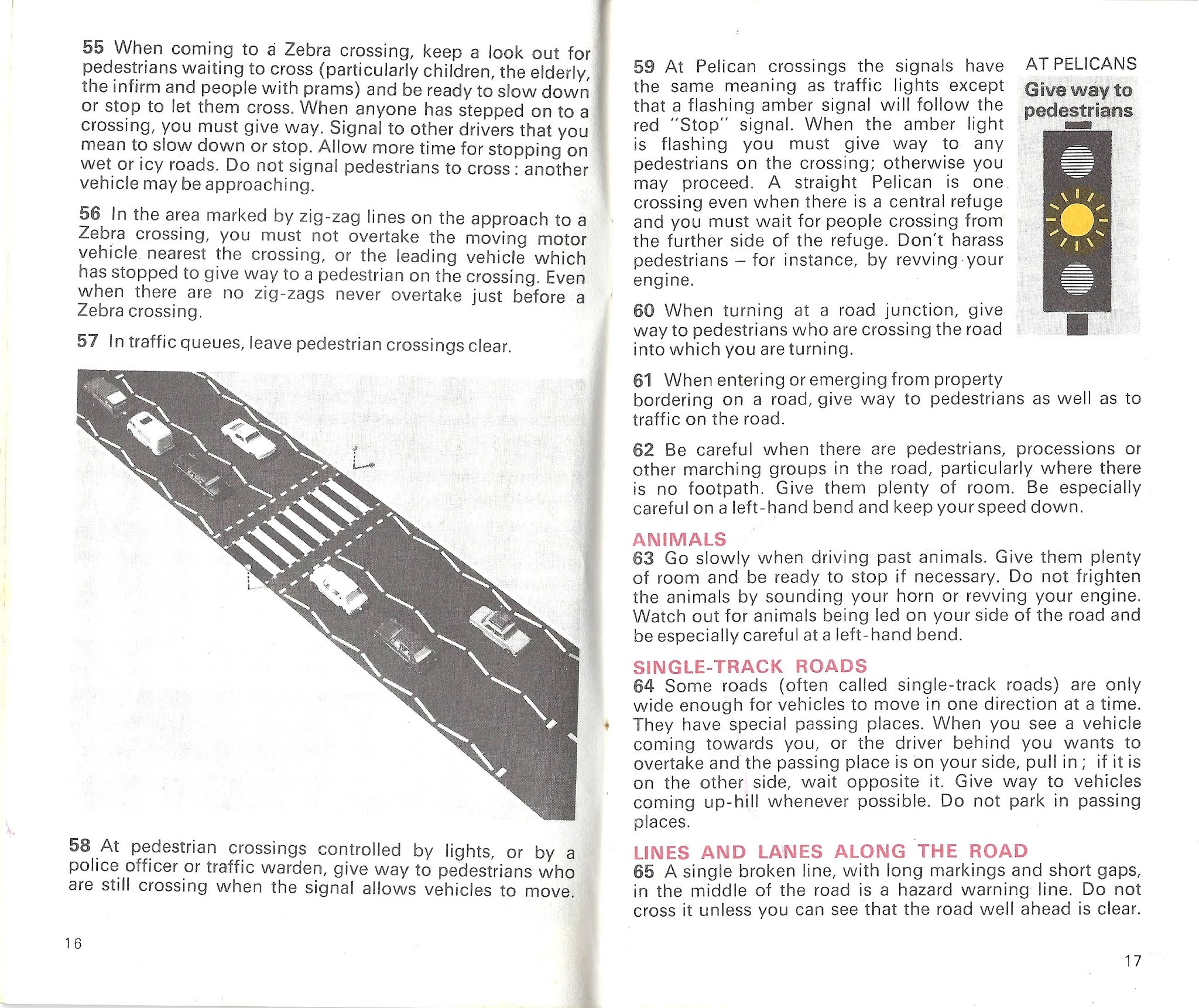 Past Print: The highway code / 1978