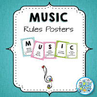 MUSIC Classroom Rules - Sally's Sea of Songs