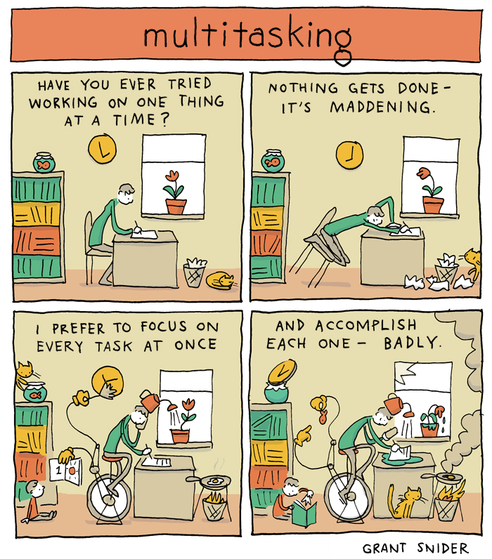 Multitasking Comics