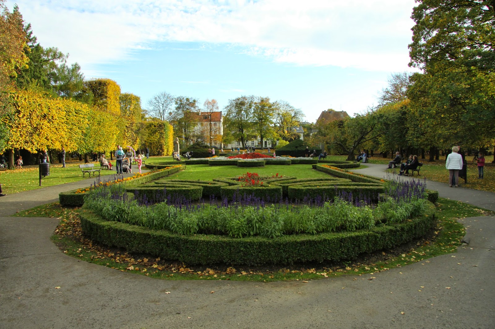 Aleja Inspiracji: Park Oliwski jesienią