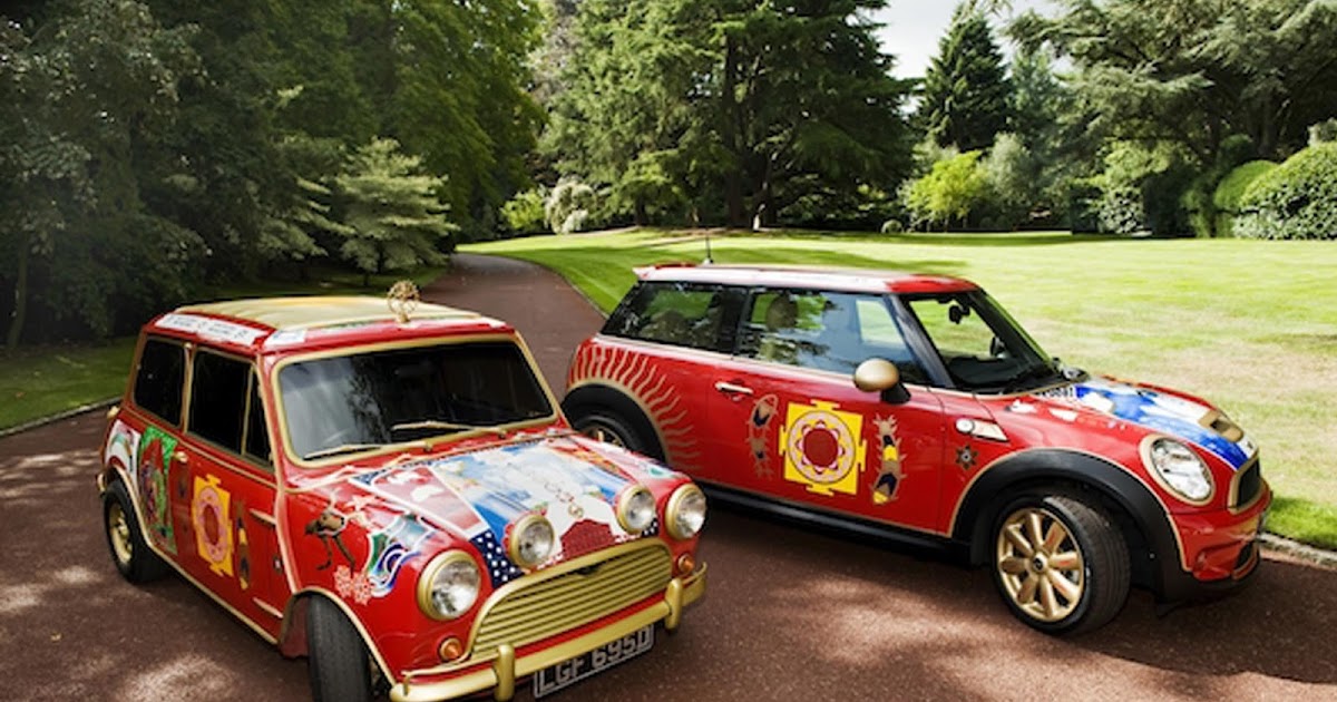 The Beatles and Their Minis ~ Vintage Everyday