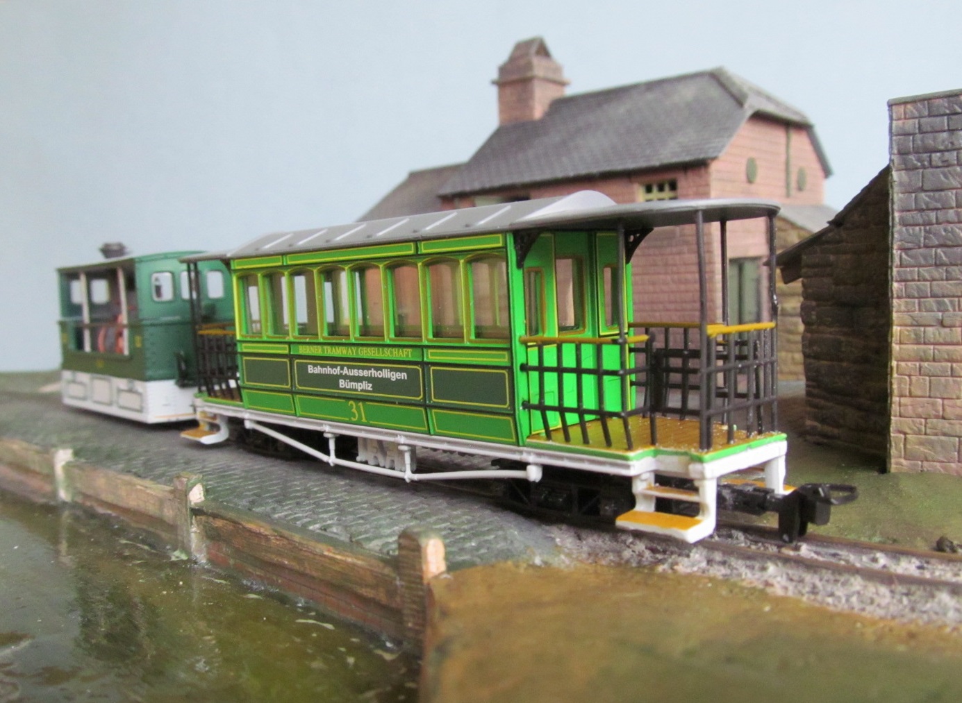 Model Engine Works: 009 Atlas Tram and Coach Conversion