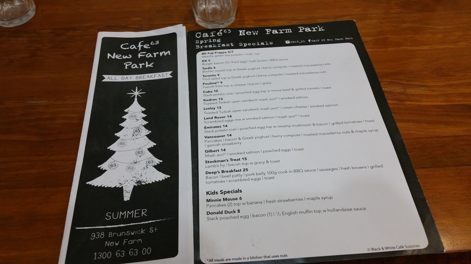 Espresso & Matcha: Cafe 63 - New Farm